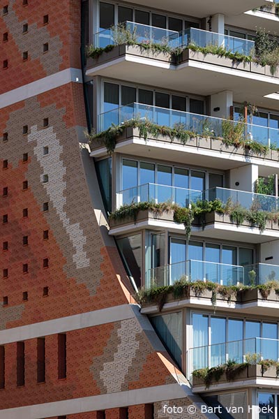 Woongebouw The George, Amsterdam, L. van der Pol | Architectuurgids