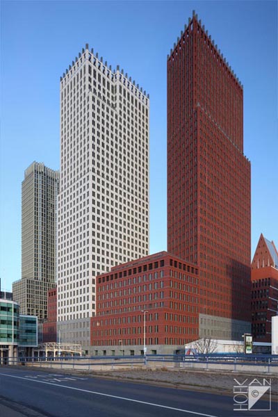 Rijkskantoor Turfmarkt, Den Haag, H. Kollhoff | Architectuurgids