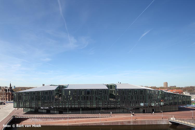 Stadskantoor en station, Delft, Mecanoo architecten | Architectuurgids