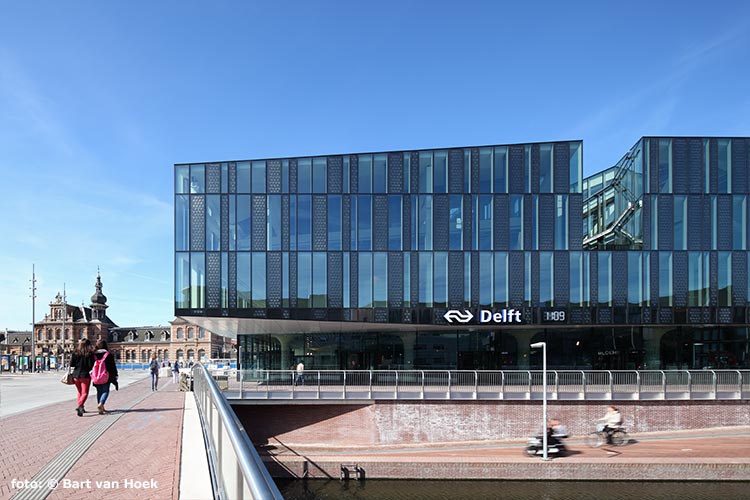 Stadskantoor en station, Delft, Mecanoo architecten | Architectuurgids