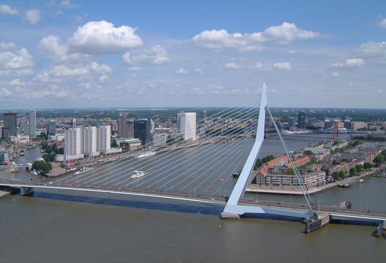 Erasmusbrug, Rotterdam, UN Studio | Architectuurgids