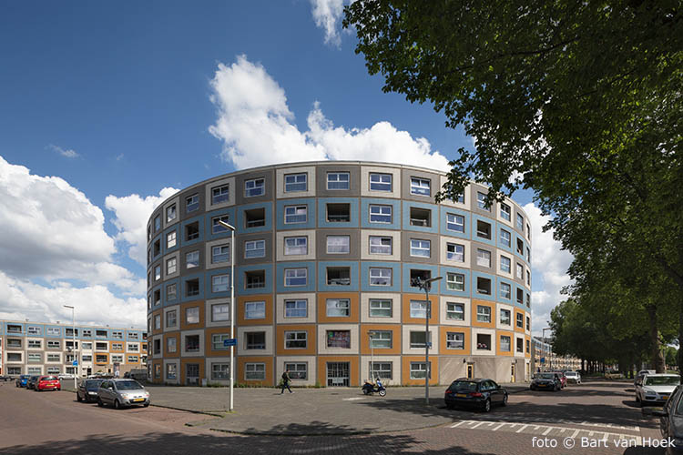 Woongebouw De Peperklip, Rotterdam, C. Weeber | Architectuurgids